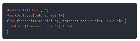 Conoce “Back Deployment”, la nueva característica del lenguaje Swift